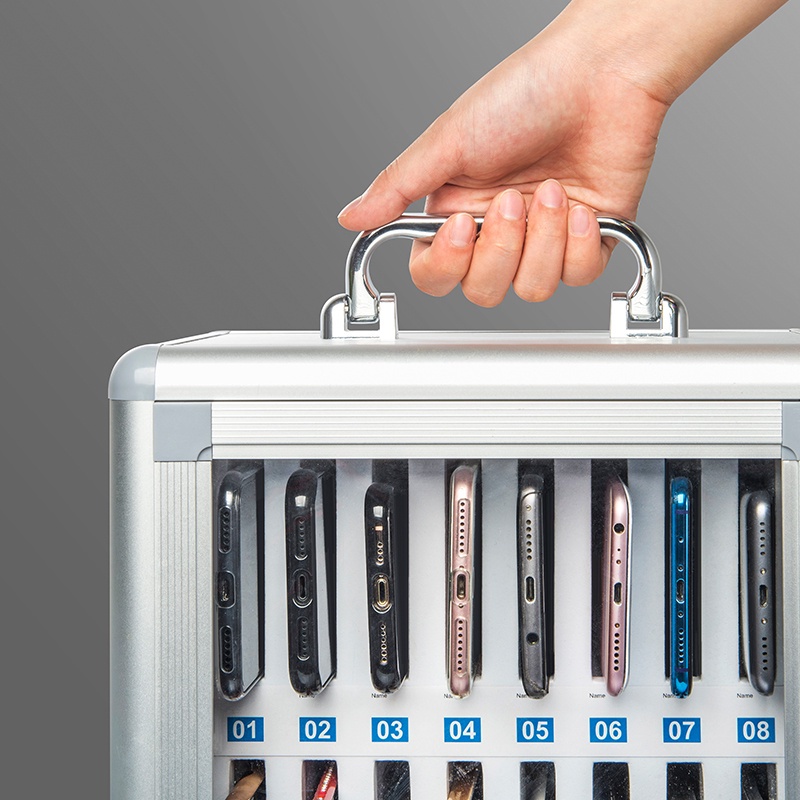 Mobile Phone Safe Box Transparent with Lock Factory Staff Force Student ...