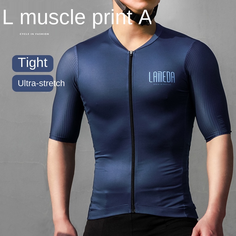 Cycling Jersey LAMEDA Professional Cycling Jersey Men's Road Mountain Bike Long Sleeve Short ...
