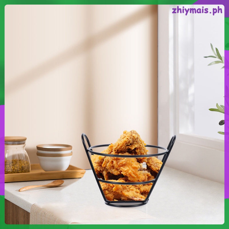 zhiymais French Fries Tapered Snack Basket Fish and Chips Holder ...