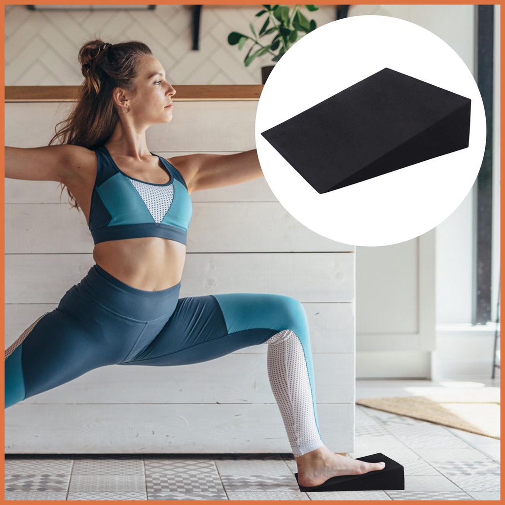 Calf Stretcher Yoga Foam Wedge Slant Board Calf Stretcher to Improve Lower Leg Strength ...