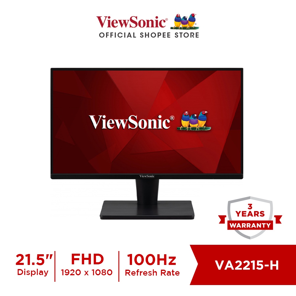 ViewSonic VA2215-H 22" FHD 100Hz 1ms VA Technology FreeSync ViewMode ...