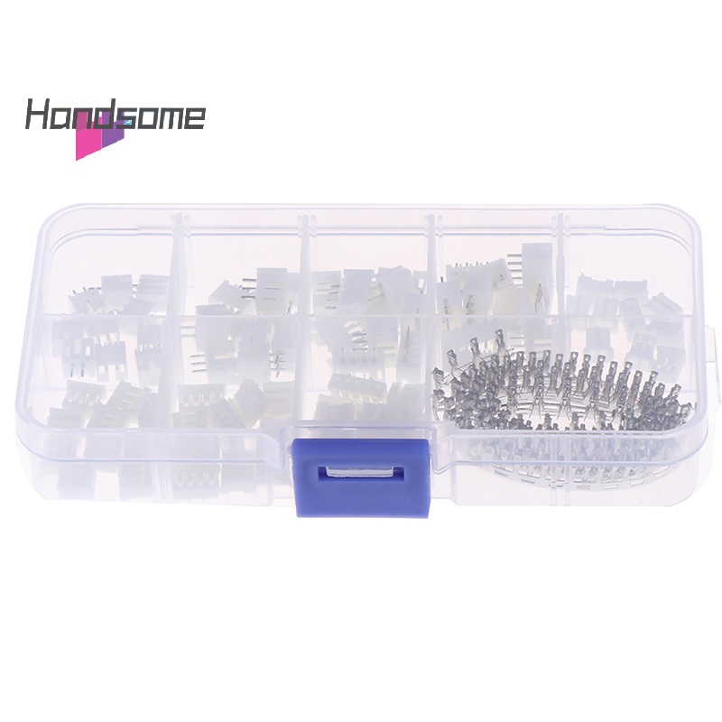 Handsome- 230pcs PH2.0 2p 3p 4 pin 2.0mm pitch terminal kit pin header JST connector NEW ...