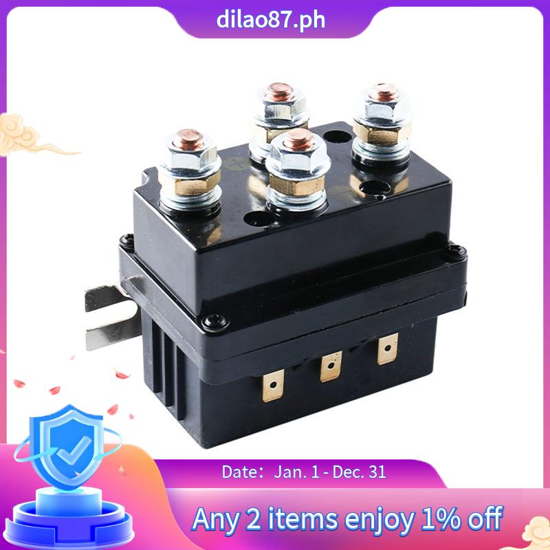 Universal Contactor Winch Control Solenoid Relay 12V 500A Winch ...