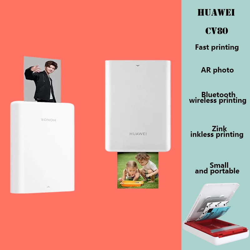 HUAWEI CV80 photo printer with Bluetooth connection for wireless ...