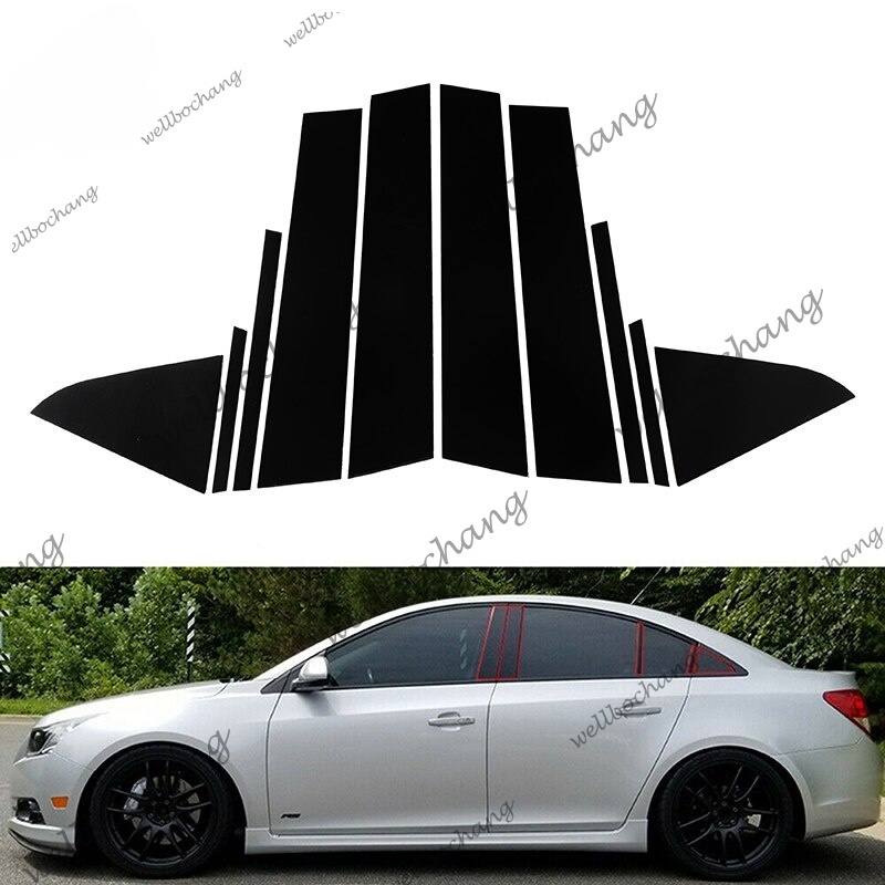 Chevrolet Cruze 2011-2014 2015 Car Window Decoration Stickers Set High ...