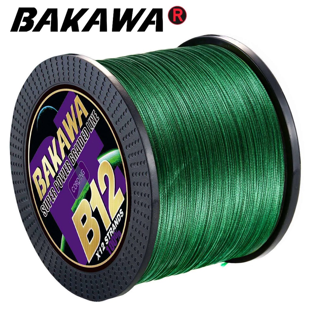 X12 X8 Braided Fishing Line 300M 500M 1000M Multifilament PE 12 Strands ...