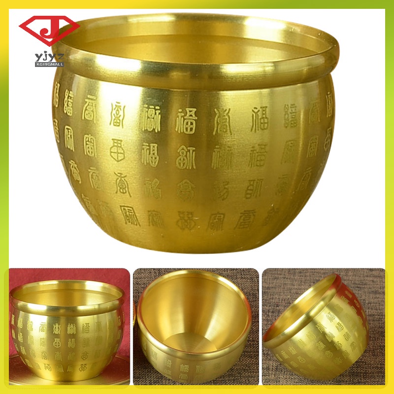 [READY STOCK] Copper Offering Bowl Pure Momofuku House Decorations for ...