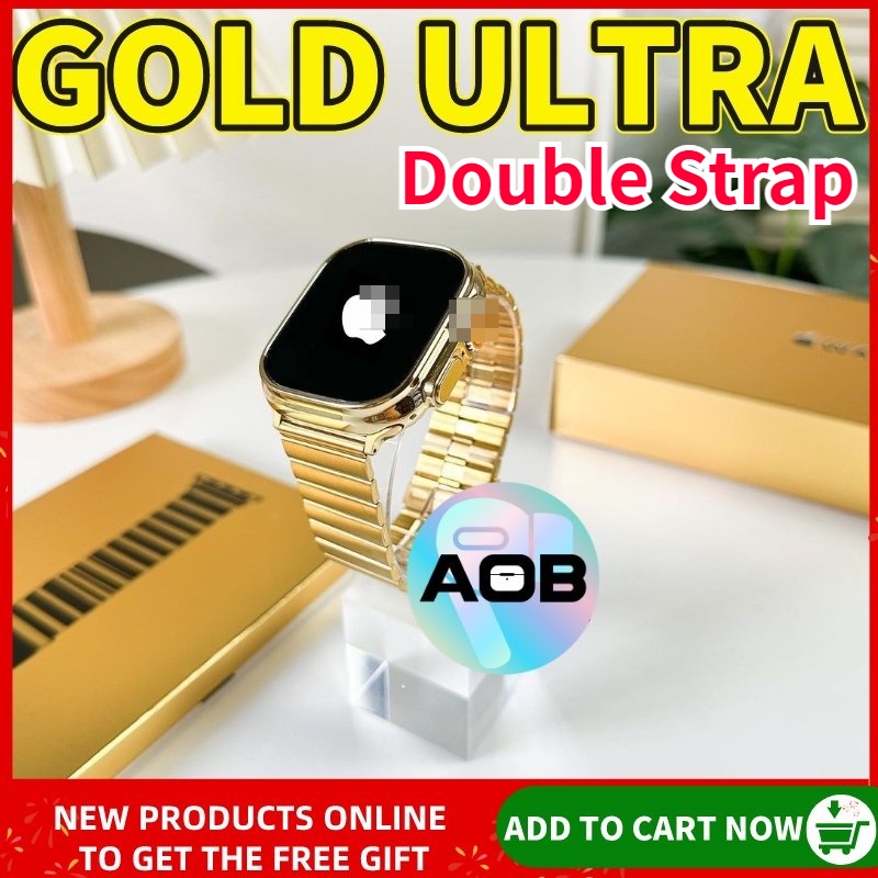 Ultra MAX Gold Series 8 pro Smart Watch Wireless Charging Smartwatch ...