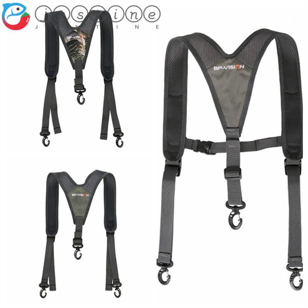 JESTINE Hiking Strap, Adjustable Buckle Polyamide Waist Bag Strap ...