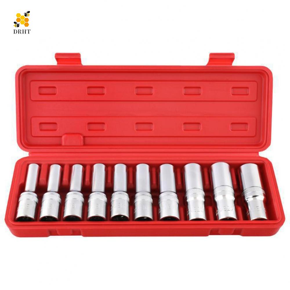 DHEART~10PCS 1/2inch Deep Socket Adapter Torx Star Socket Wrench Heads ...