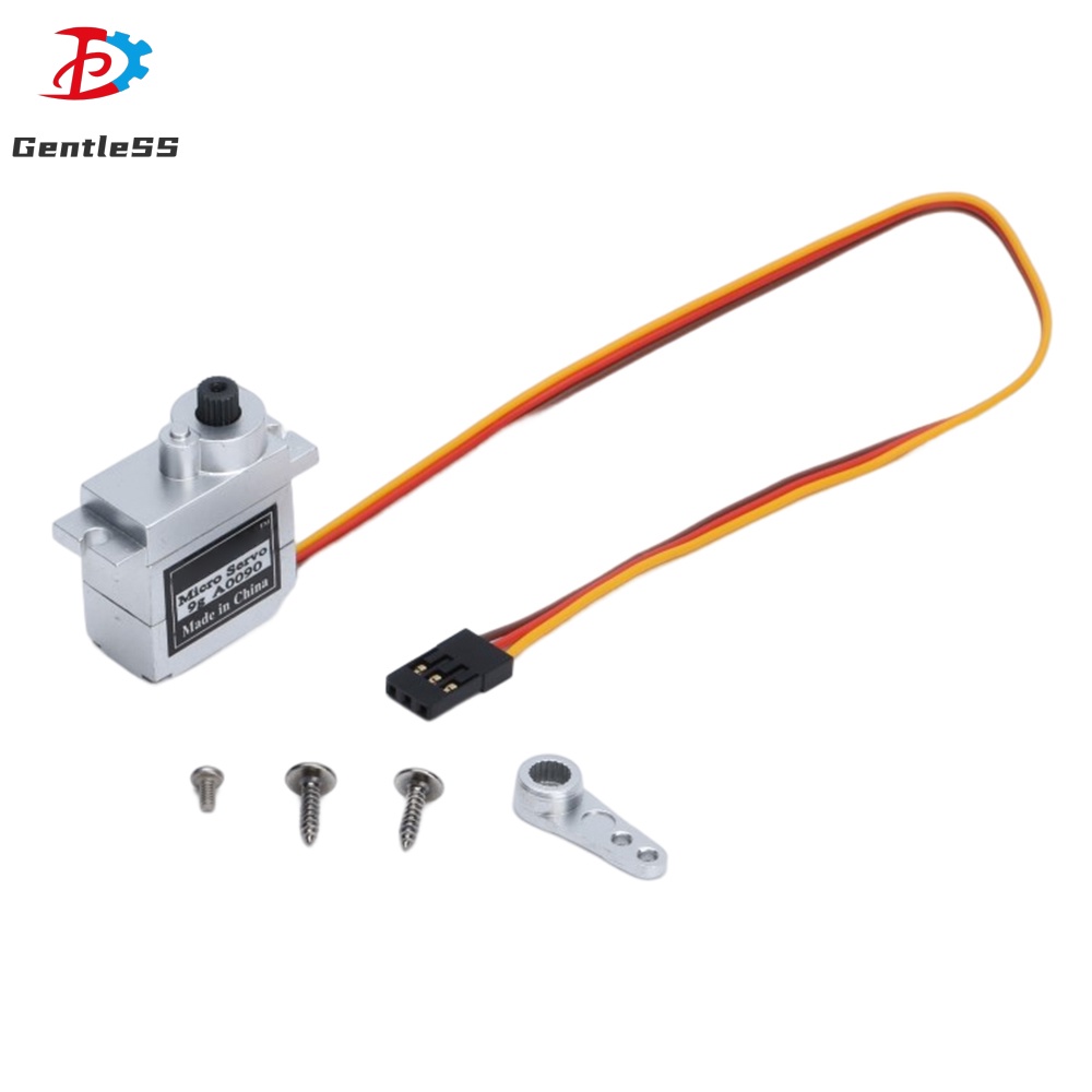 9G Micro Servo Metal Geared Motor Kit for RC Robot Arm Hand Control ...