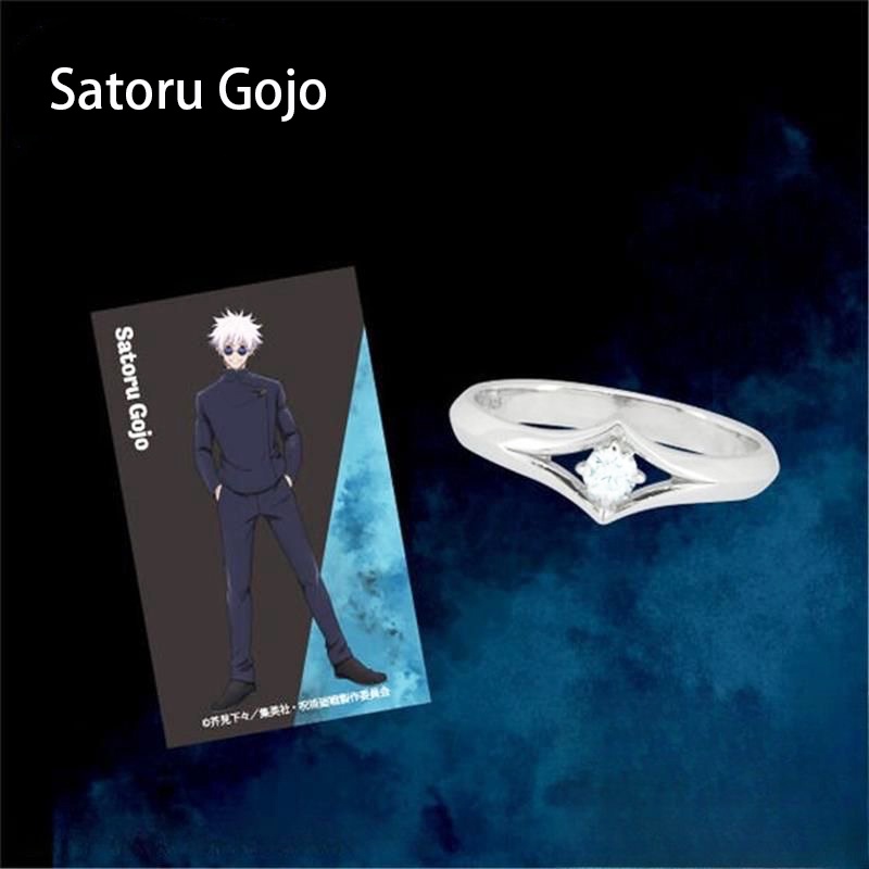 Anime Jujutsu Kaisen Rings Satoru Gojo Geto Suguru Fushiguro Toji Metal ...