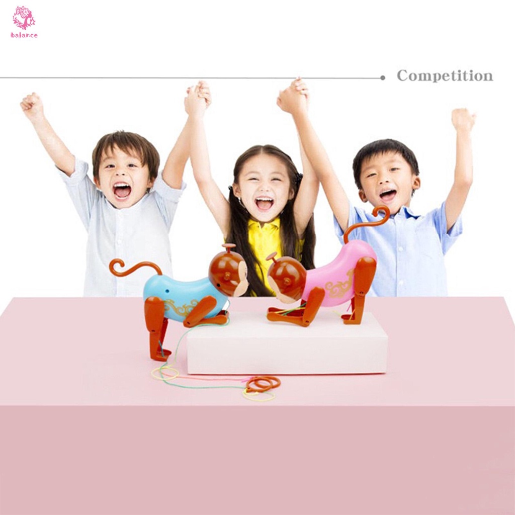 Rope-Climbing Monkey Mechanical Wind Up Toy with Sound Effect | Shopee ...