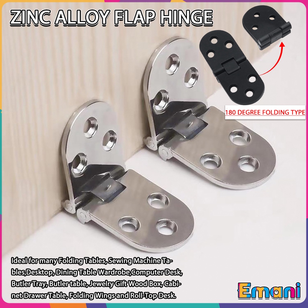 Em Zinc Alloy Flap Hinge Folding Table Hinge Sewing Machine Table ...