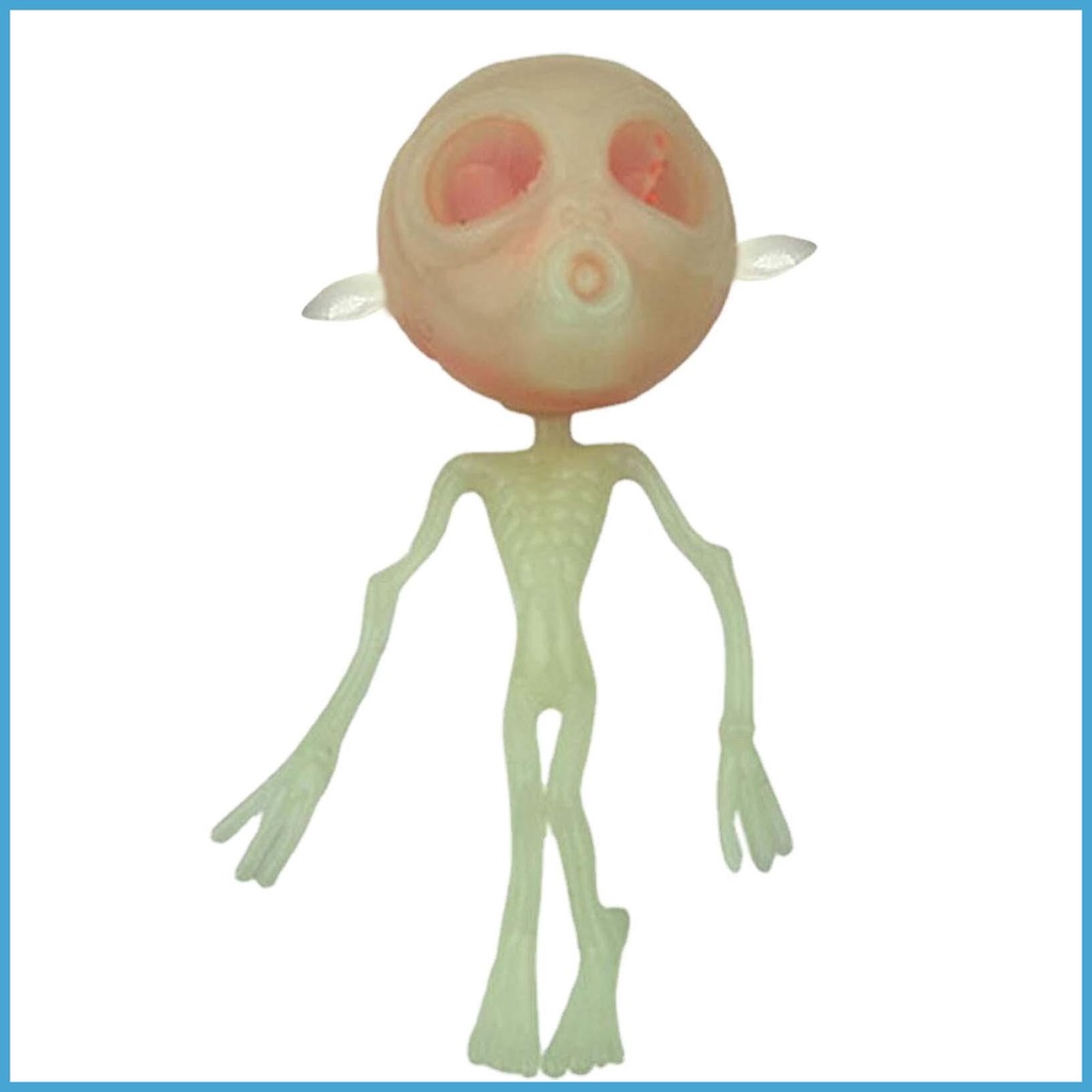 Alien Stress Squeeze Toy Luminous Stress Ball Fidget Toy Squishy Stress ...