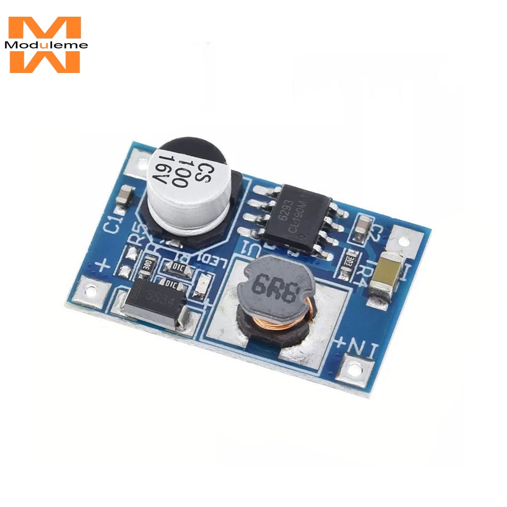 8W High-power DC-DC Booster Module Input 3V-6V To 12V 3.7V Lithium ...