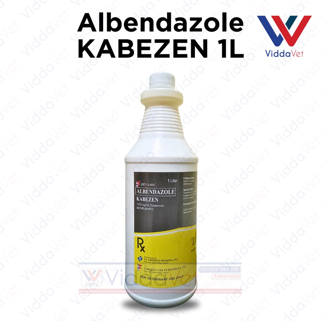 1liter Albendazole KABEZEN suspension dewomer for cattle sheep goat ...