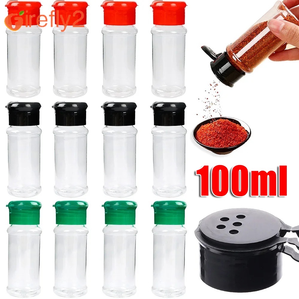 [Recommend] Transparent Plastic Seasoning Jar / Durable Seasoning ...