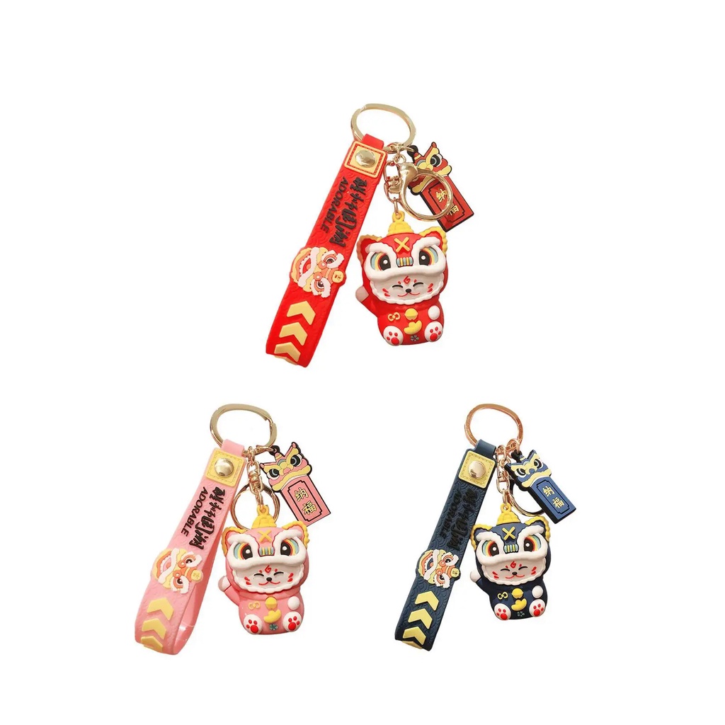 2024 Dragon Chinese Lunar New Year Keychain Unique Lucky Dragon Key ...