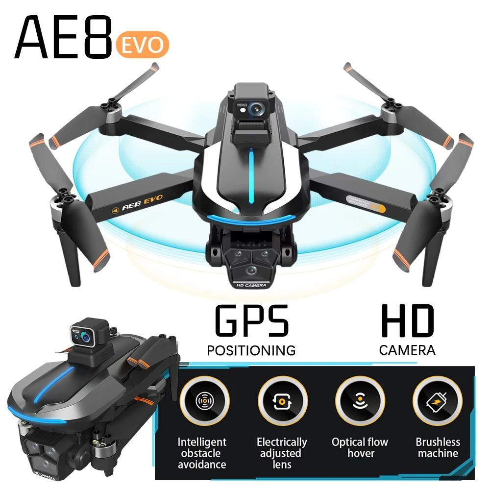 New Ae8 Evo Gps Brushless Drone With Obstacle Avoidance Quadcopter 6k