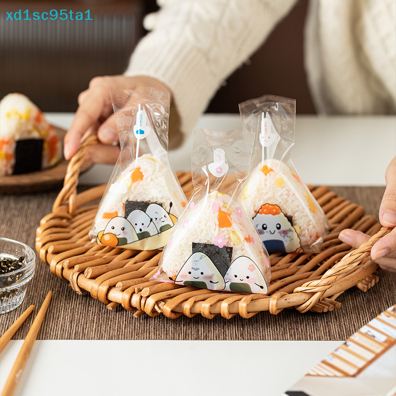 {Xd1sc95ta1} 50 Bags Of Cute Cartoon Glossy Rice Packaging New Sushi ...
