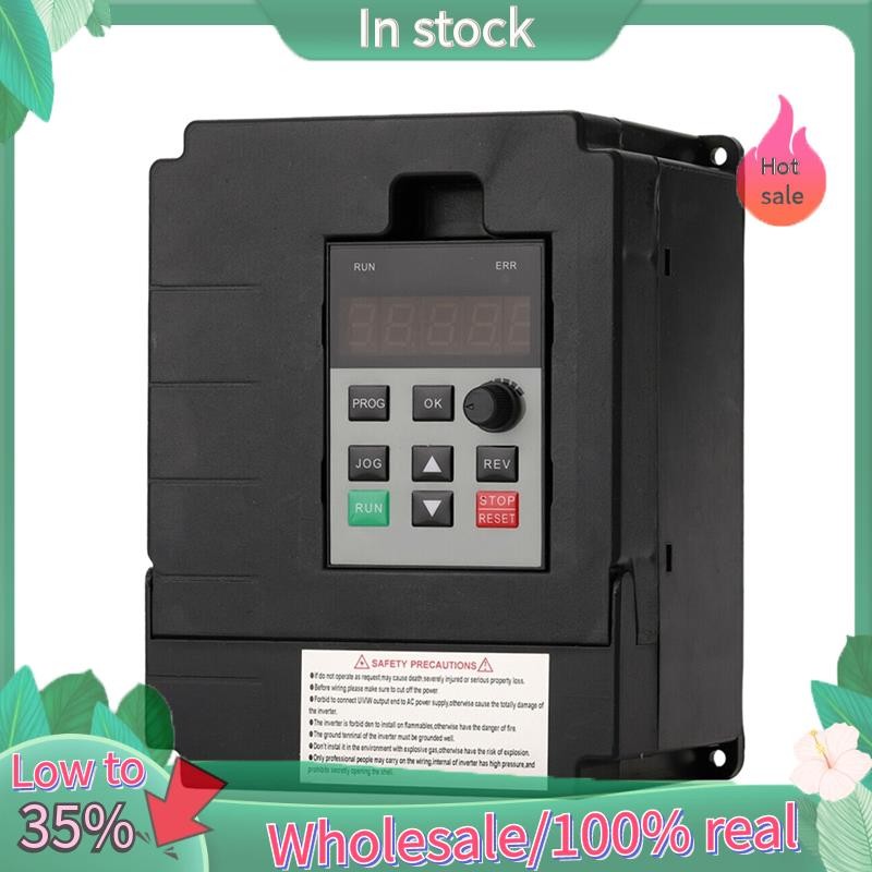 2.2KW 220V Variable Frequency Drive Inverter Single to 3 Phase CNC VFD Universal | Shopee ...