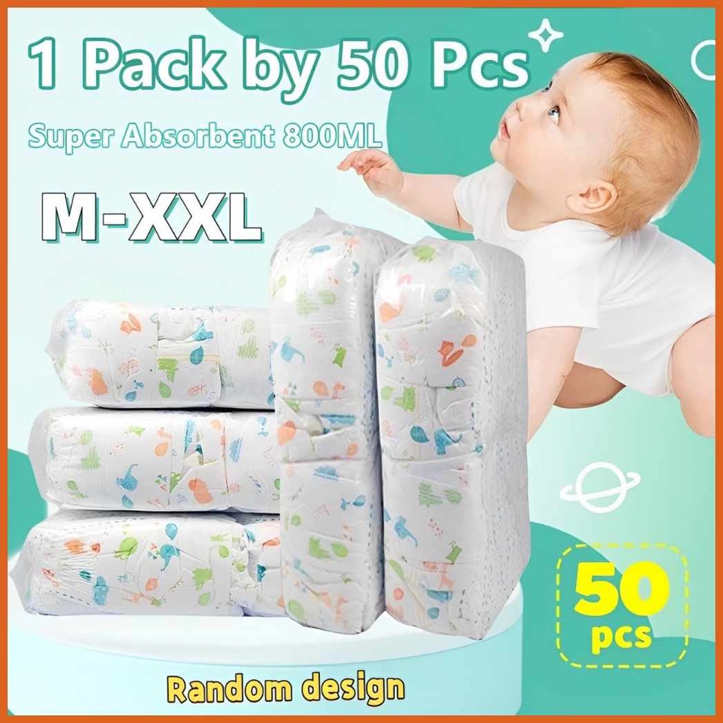 50pcs|bL$Baby^k`Diaper!vB[Instant,fR[Dry,un[Korean,nz[Diaper,gM[Pants ...