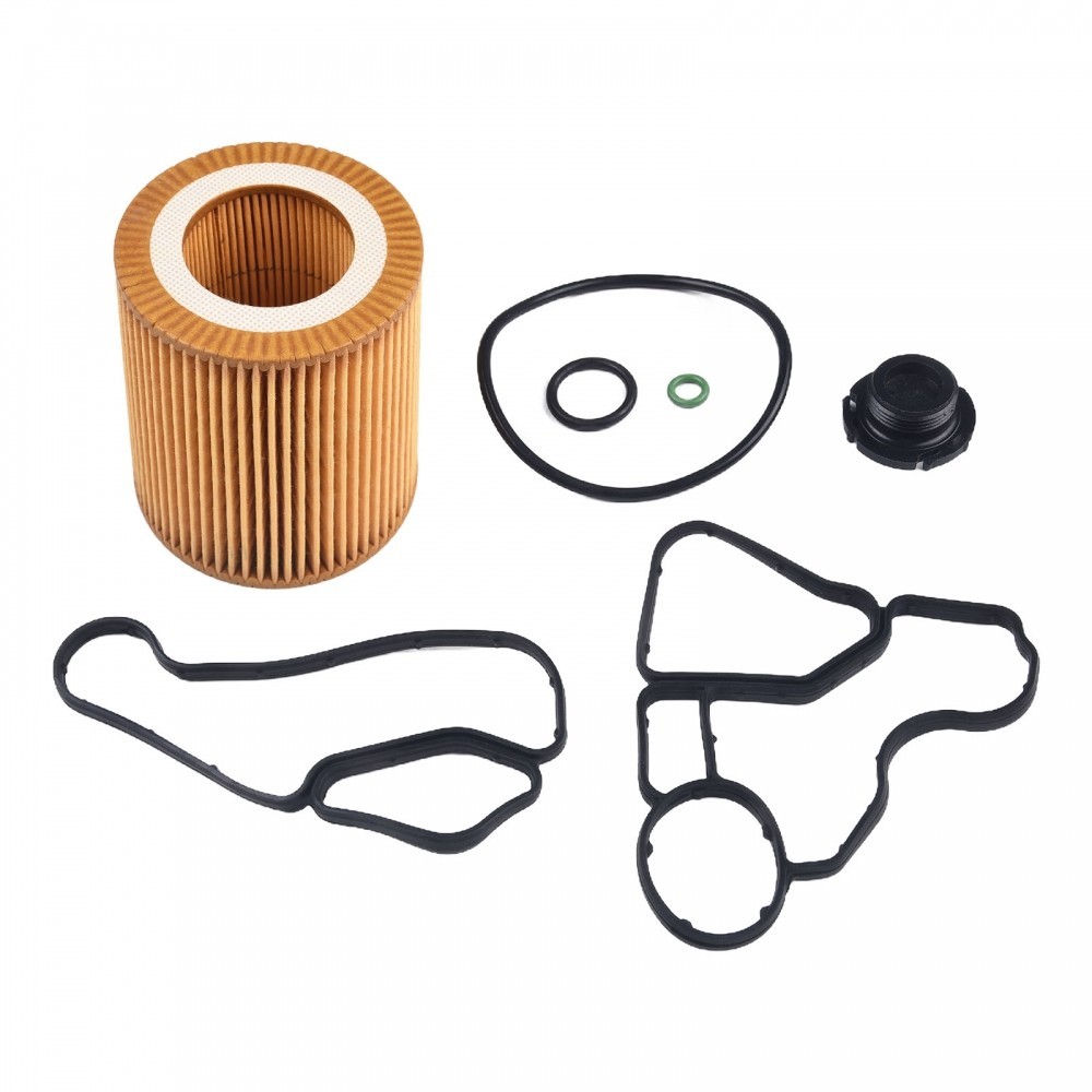1*Engine Oil Filter Housing Gasket & Cooler Seal Set For X1 X3 N26 N52 ...