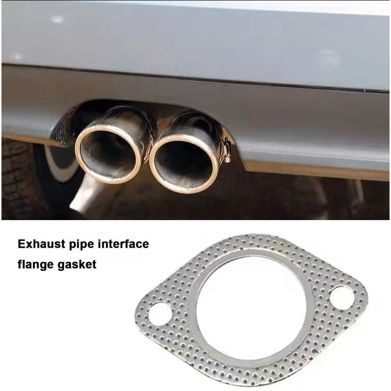 Exhaust Pipe Flange Gasket Stainless Steel Car Engine Graphite ...