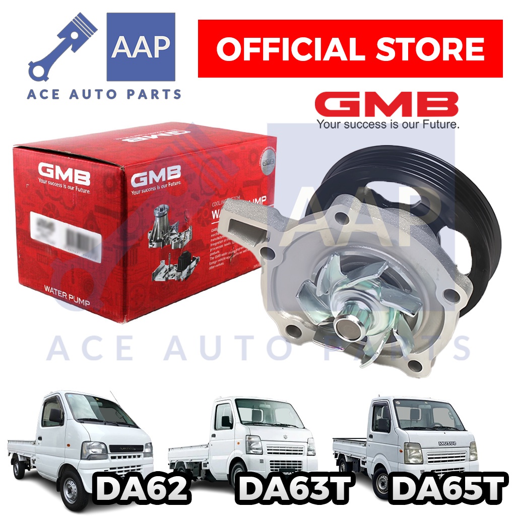 GMB Water Pump Assembly for Suzuki Multicab/Transformer DA62, DA63T ...