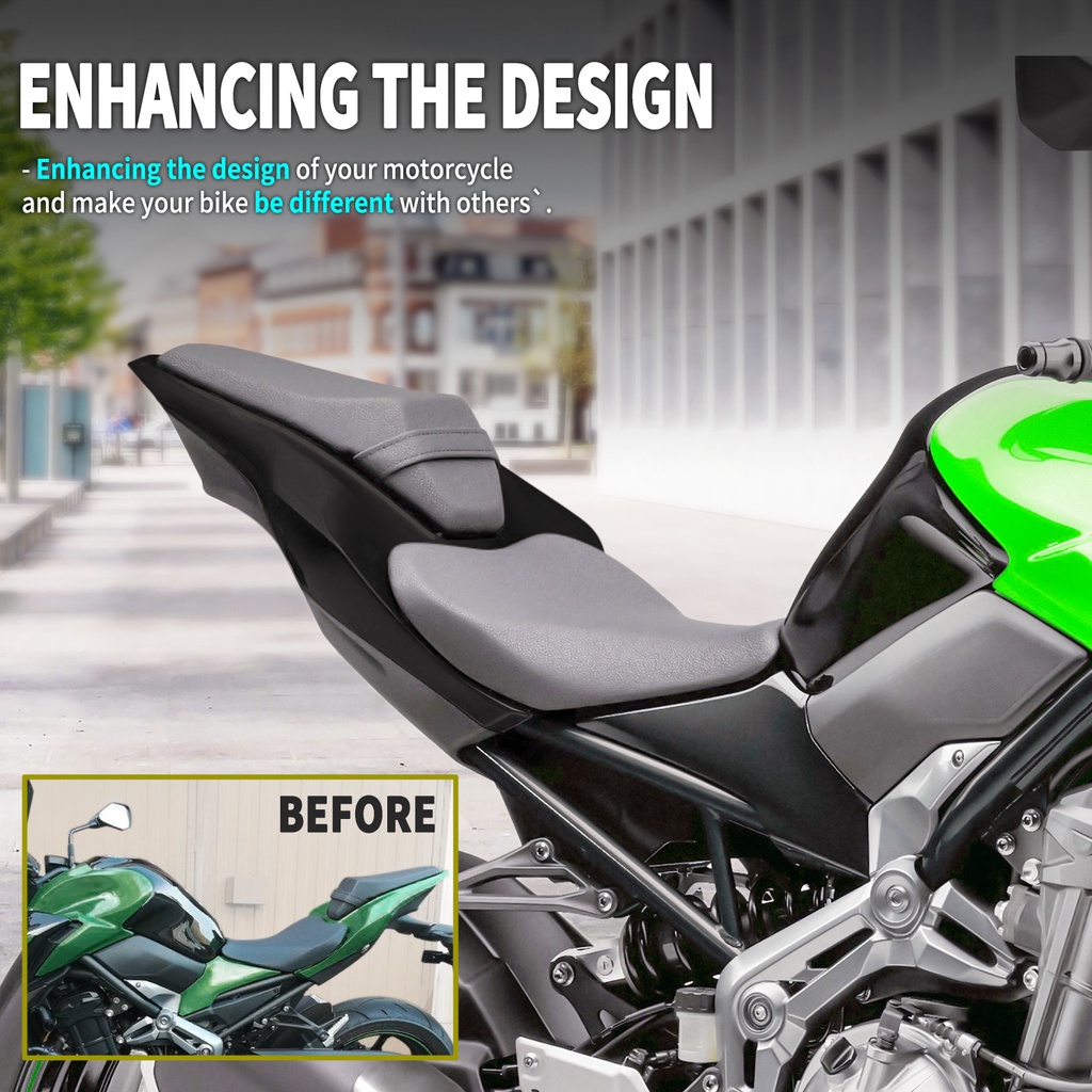 Z900 Rear Seat Cover Side Panel Guard for Kawasaki Z 900 2017 2018 2019 ...