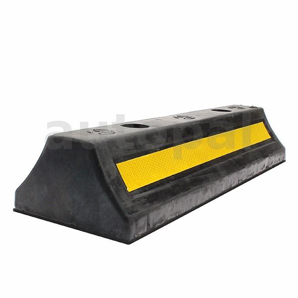 Car Parking Rubber Wheel Alignment Black Car Reversing Pad Security ...