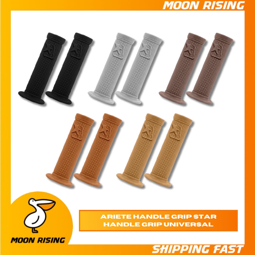 Ariete Handle Grip Star Handle Grip Universal For Motorcycle | Shopee ...