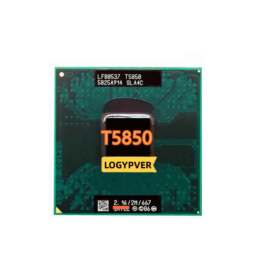 Core2 Duo CPU T5850 2M Cache 2.16GHz 677MHz Laptop processor | Shopee ...