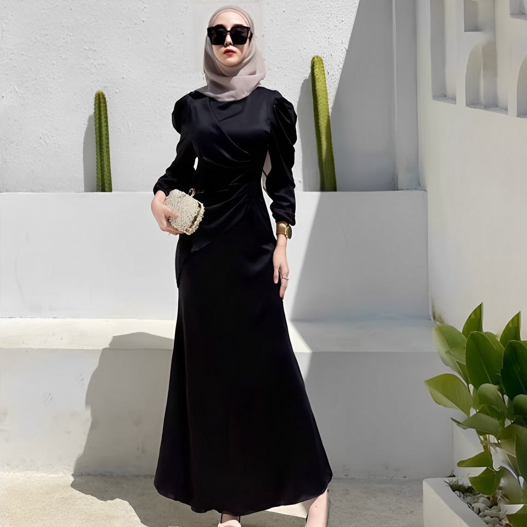 The Newest Gamis Tillea Dress Drawstring Viral The Latest Contemporary ...