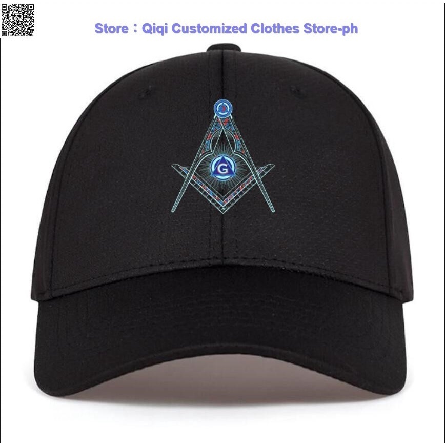 Freemason Mason Lodge Symbol Adjustable 3D Baseball Cap | Shopee ...