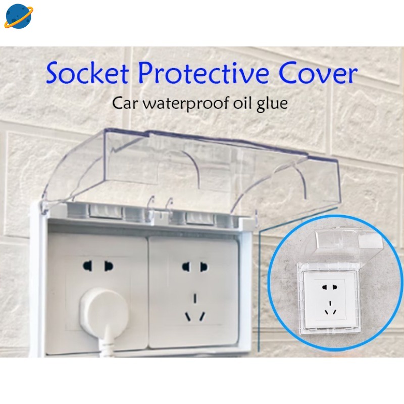 Wall Socket Waterproof Box Plate Switch Protection Cover Outdoor Socket ...