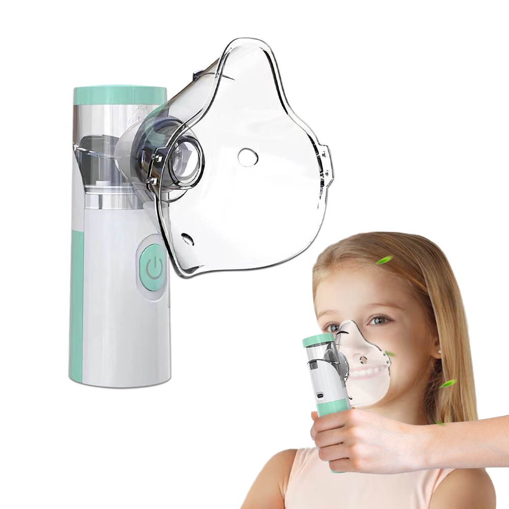 Portable Nebulizer Ultrasonic Atomizer Medical Asthma Handheld Mesh ...