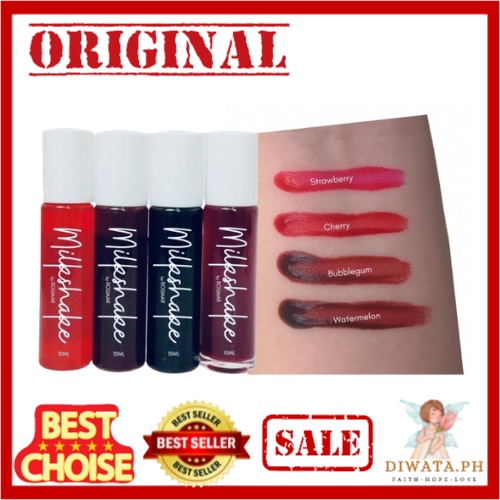 Rosmar Cosmetics Milkshake Lip Tint Strawberry Pinkish Redish Lip Tint ...