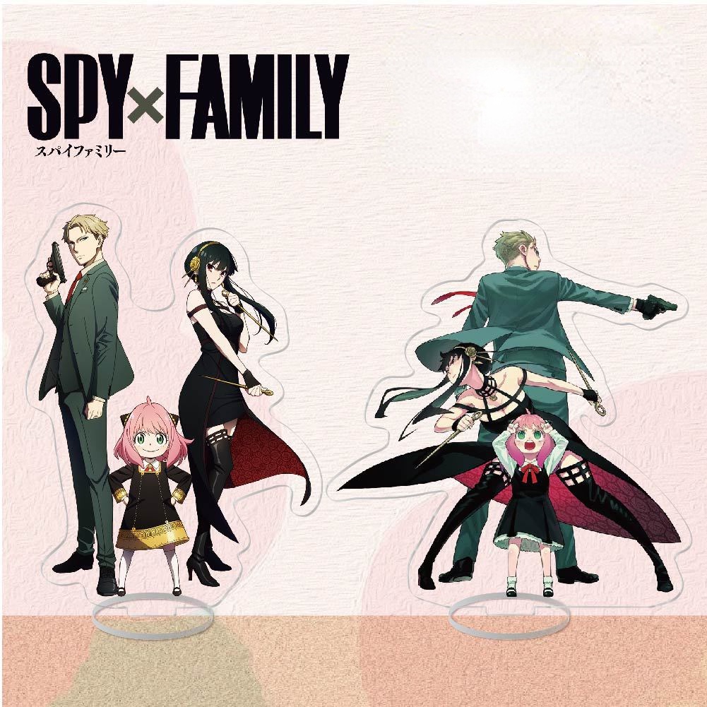 Anime SPY X FAMILY Loid Yor Anya Forger Acrylic Stand Cosplay Figures ...