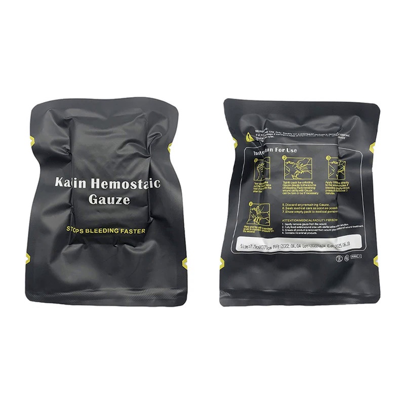 Hemostatic Kaolin Gauze Combat Emergency For Tactical Military First ...