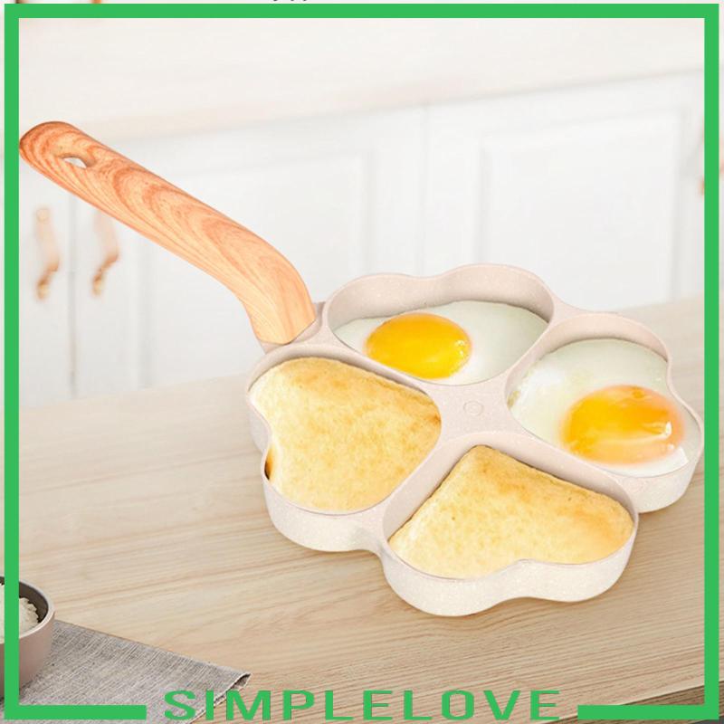 [Simple] Heart Shape Egg Frying Pan Breakfast Frying Pan for Cooking ...