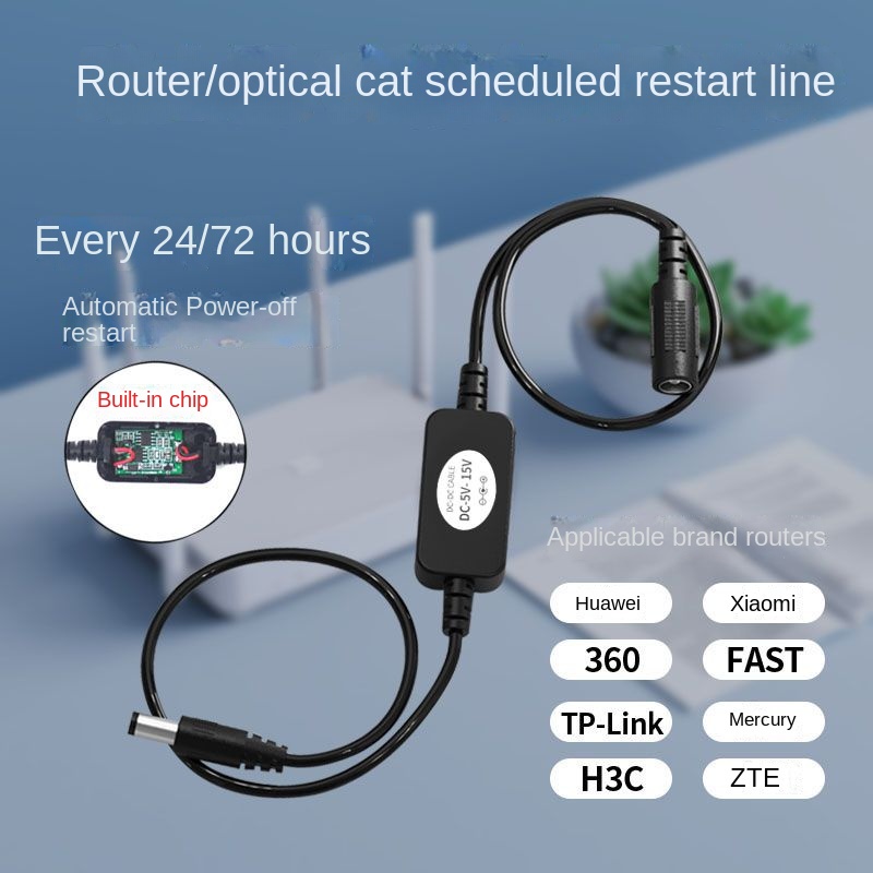 [cash Commodity And Quick Delivery] Router 24h 72h Timing Restart Controller Optical Modem Wifi