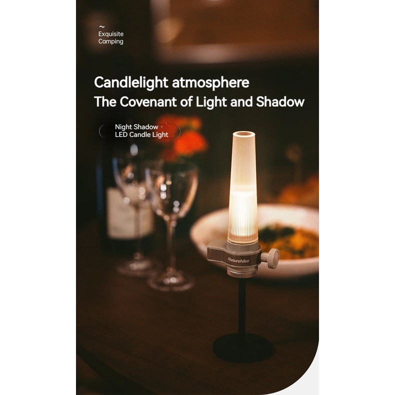 Naturehike NIGHT SHADOW Candlelight LED Outdoor Atmosphere Lighting ...