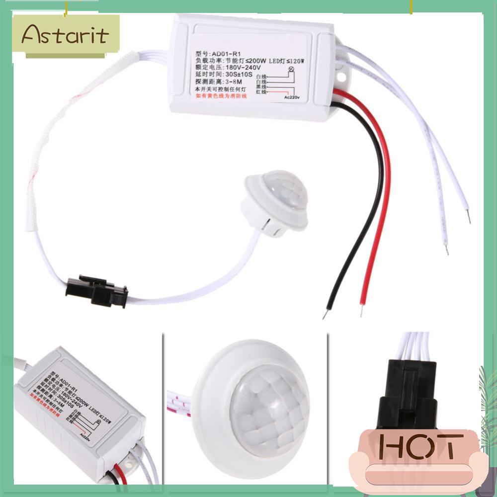 Infrared Human Body Sensor Module Intelligent Light Sensor Switch 220V ...