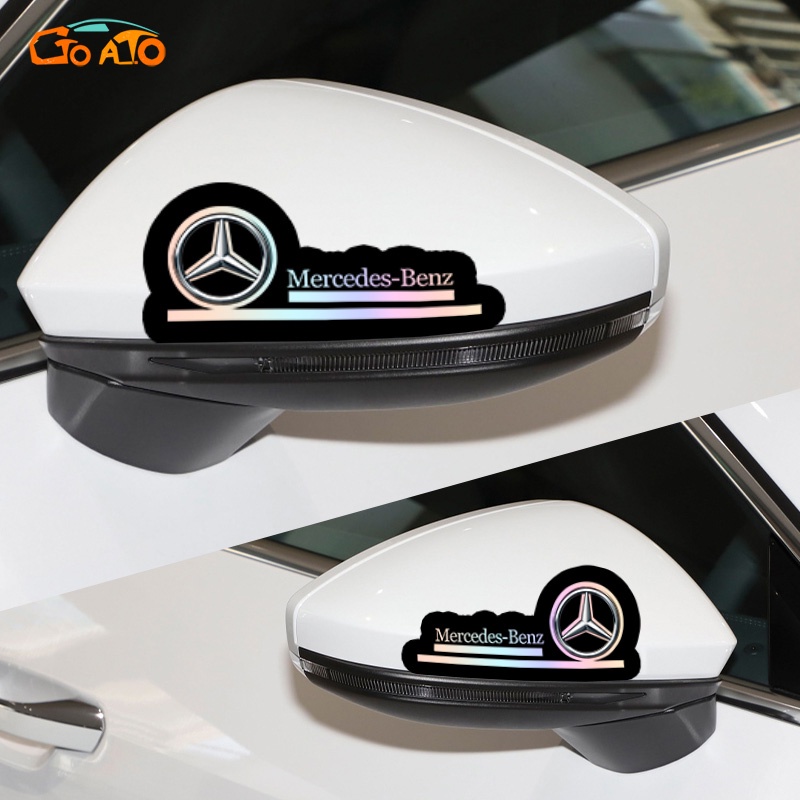 GTIOATO Car Rear View Mirror Decoration Sticker Car Accessories For ...