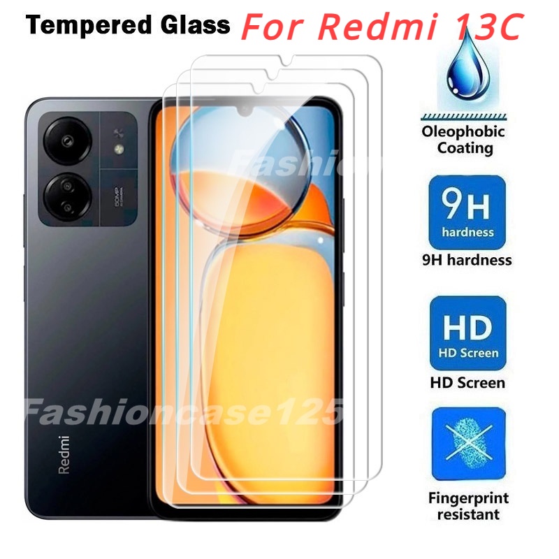 Redmi 13C Screen Protector For Xiaomi Redmi 13C Redmi13C 4G 2023 Clear ...