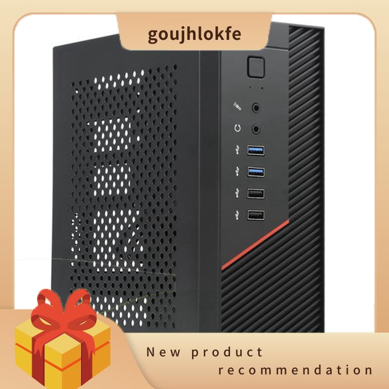 goujhlokfe A09P Black Mini Itx Case 4.2L Mini Itx Case Htpc Chassis ...
