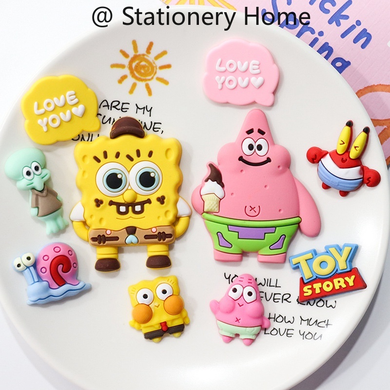 Patta Star SpongeBob SquarePants Refrigerator Creative Decoration ...
