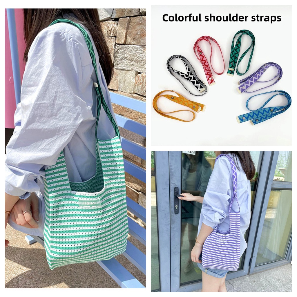 Adjustable Bag Straps with Unique Wave Pattern – Enhance Your Style and ...